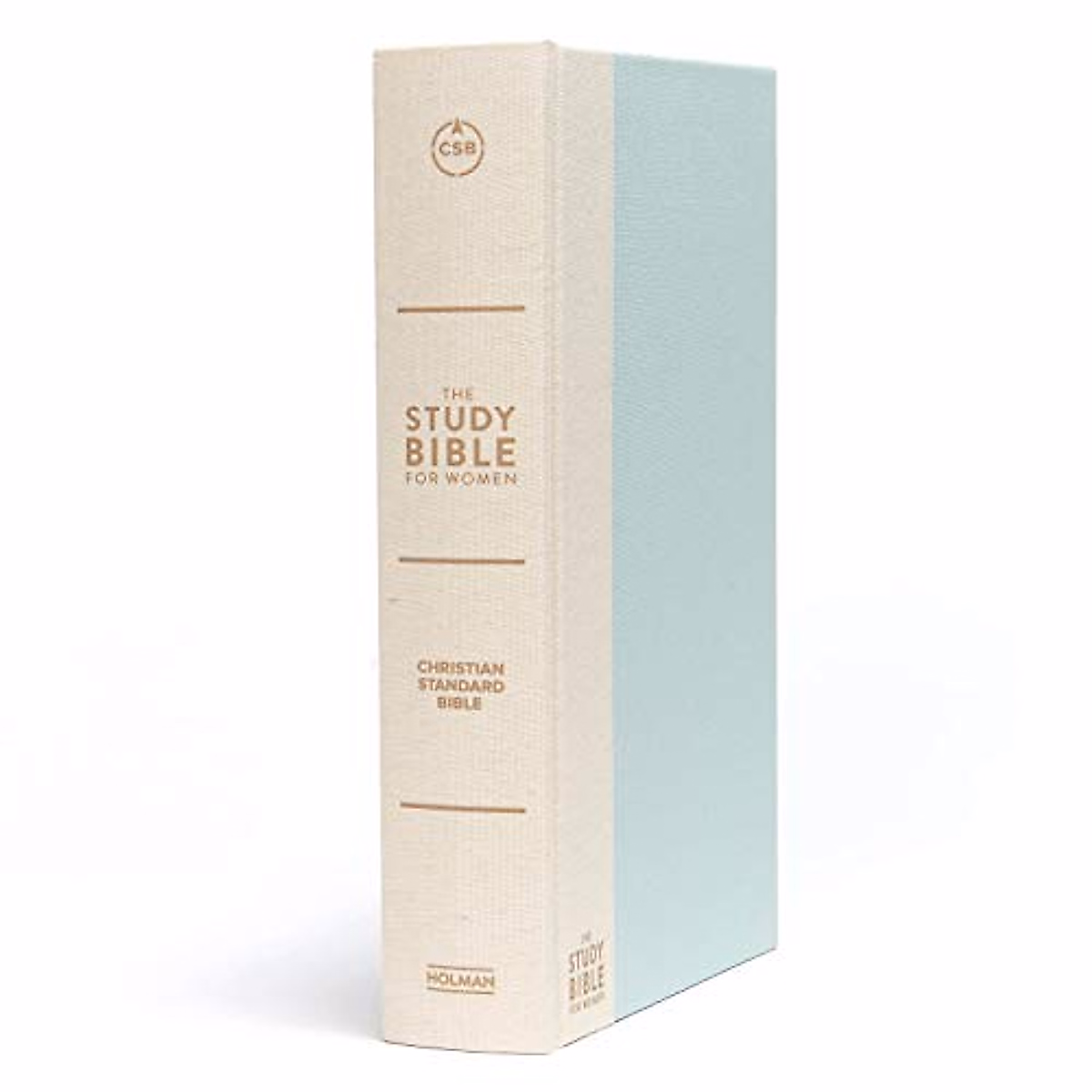 CSB Study Bible For Women, Light Turquoise/Sand Hardcover, Black Letter, Study Notes and Commentary, Articles, Profiles, Word Studies, Charts, Full-Color Maps, Easy-to-Read Bible Serif Type