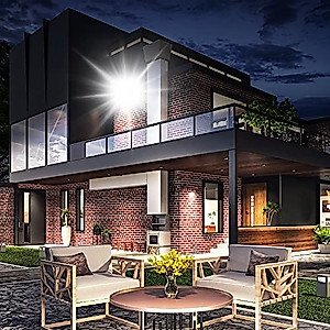 STASUN LED Flood Light Outdoor, 150W 13500lm Outdoor Lighting, 6000K Daylight White, IP66 Waterproof Outside Floodlight Exterior Security Light with 3 Adjustable Heads for Yard, Street, Parking Lot