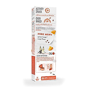 Witte Molen Pure Cockatiel Gourmet Seed Mixture and Sticks (Cockatiel, Cockatoo, Conure and Bourke Parrot) (Pure Seed Sticks Apricot Orange, Mango)