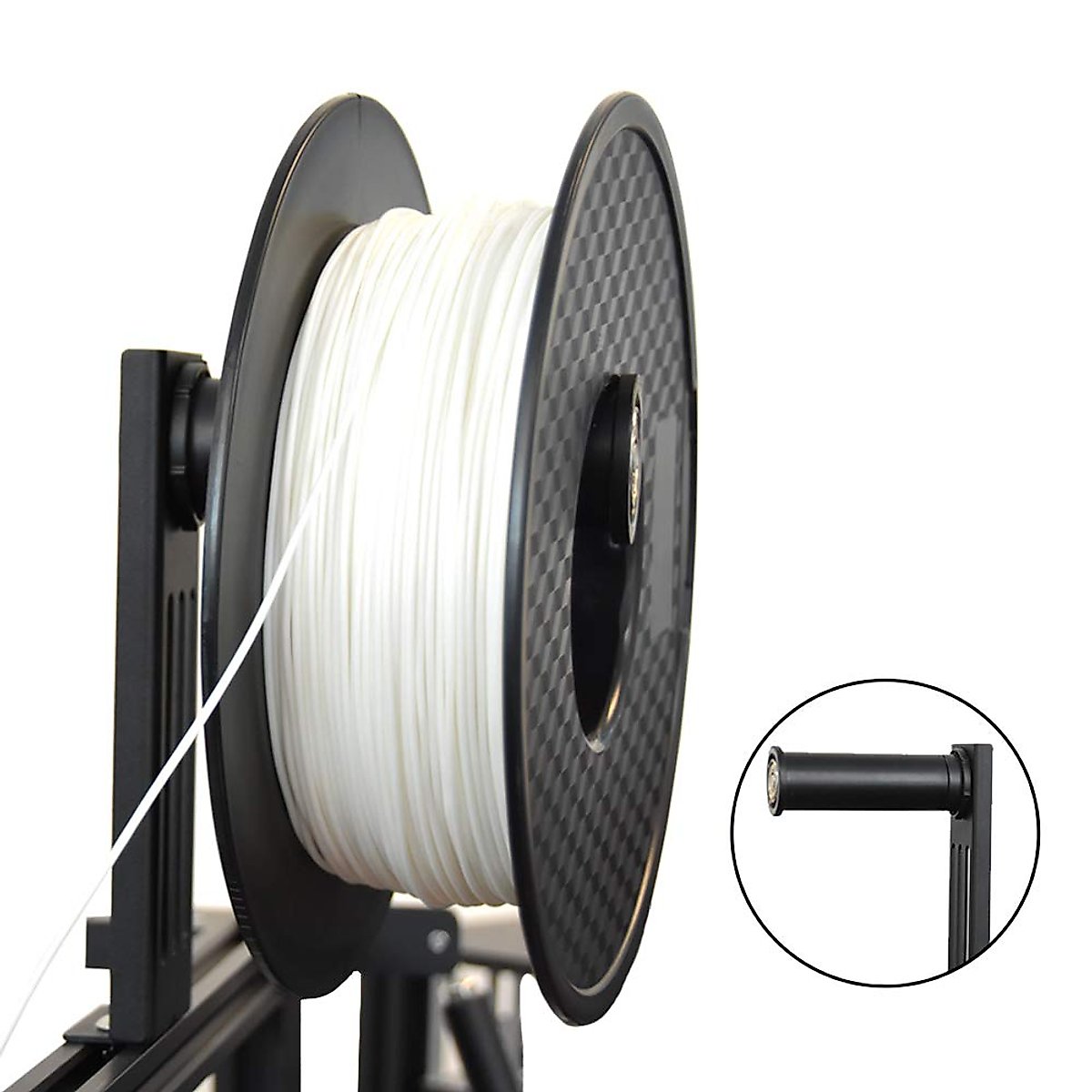 Creativity 3D Printer Filament Holder with Adjustable Filament Mount Rack Bracket for Ender 3 Series, CR 10 Series, Ender 3 V3 SE, Ender 3 V3 KE, Sidewinder X1 Filament