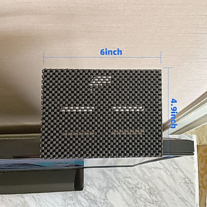 ZANOLY Monitor Top Shelf Screen Top Shelf TV Top Shelf Adjustable Storage Bracket Computer Screen Shelf for Media Boxes, Game Console, Router and Home Decor，2pck