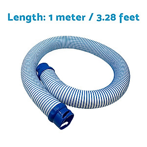 ALINREDBX 3 Pack 39 Inch Pool Vacuum Hose Compatible with Zodiac X7 T3 T5 Mx6 Mx8 Pool Cleaner, Twist Lock Hoses Replacement
