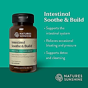 Nature's Sunshine Intestinal Soothe and Build 100 Capsules