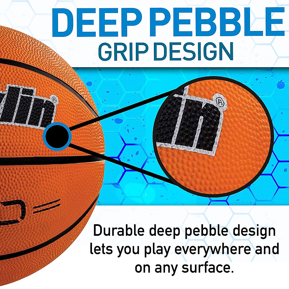 Franklin Sports Grip-Rite 100 Basketball (Intermediate B6)