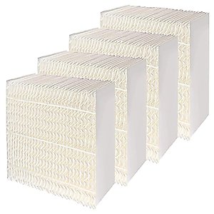 Funmit 1043 Super Humidifier Wick Filter (4 Pack) Replacement for Essick Air AIRCARE EP9500, EP9700, EP9800, EP9R500, EP9R800, 821000, 826000, 826800, 831000 Bemis Space Saver 800 8000 Humidifiers