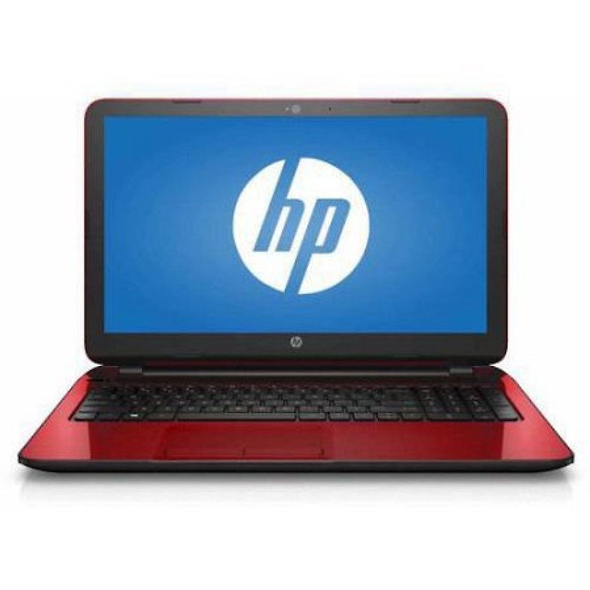 HP Flyer Red 15.6 Inch Laptop (Intel Pentium Quad-Core N3540 Processor up to 2.66GHz, 4GB RAM, 500GB Hard Drive, DVD Drive, HD Webcam, Windows 10 Home) (Renewed)
