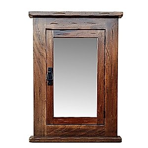 Primitive Mission Recessed Medicine Cabinet/Rustic/Solid Wood & Handmade