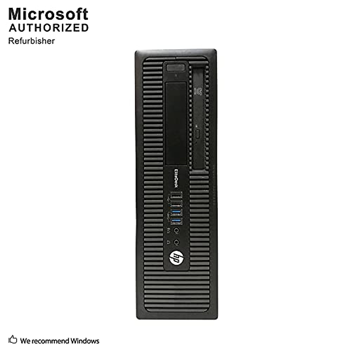 HP EliteDesk 800 G1 Small Form Desktop Computer Tower PC, (Intel Quad Core i5-4570, 16GB Ram, 1TB Solid State SSD, WiFi) Win 10 Pro (Renewed)