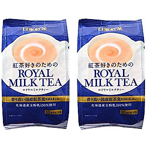 TWIN Pack Royal Milk Tea Hot Cold Nitto Kocha 10 Pouch Pack (total 20 pouch)