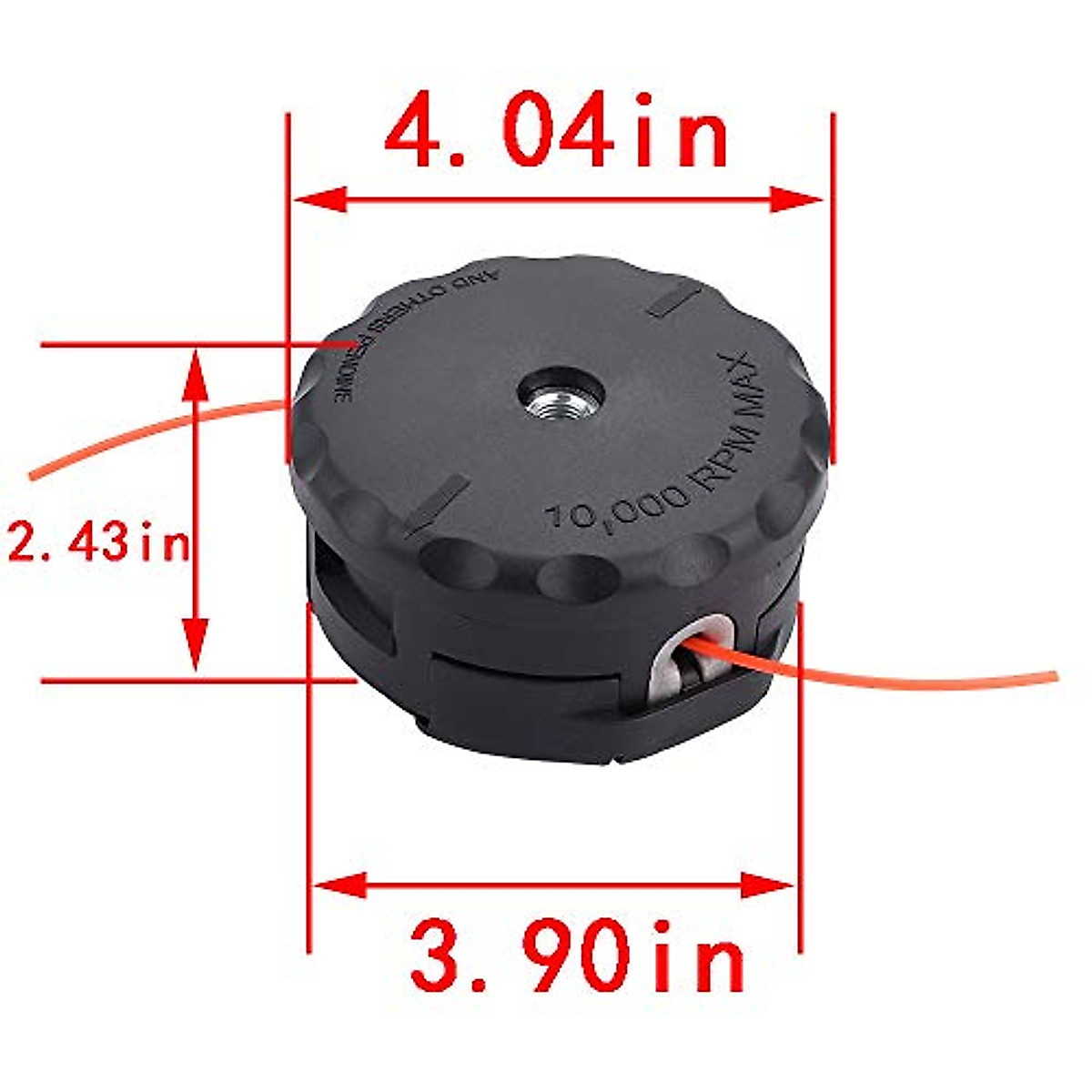 Panari Trimmer Head for Speed Feed 400 Shindaiwa Weed Eater T230 T231 T242 T242X T2510 C230 C242 C2510 T195S T220 T222 T230s T2510X Replace 78890-30000