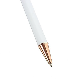 EXCEART Sublimation Blank Pens Stylus Pen Blank Heat Transfer Pen Sublimation Ballpoint Pen for Christmas DIY Office Stationery Supplies