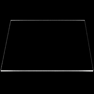 ZEONHAK 5 PCS 12 x 12 x 1/4 Inches Clear Acrylic Sheet, Transparent Plastic Plexiglass Board with Protective Film for Signs, Crafts, DIY Display Projects and More