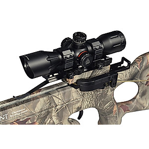 UTG 4X32 1" Crossbow Scope, Pro 5-Step RGB Reticle, QD Rings