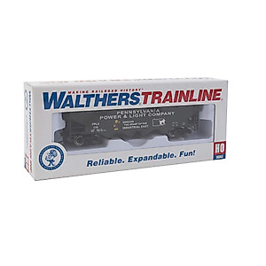 Walthers Trainline HO Scale Model Offset Quad Hopper - Ready to Run - Pennsylvania Power & Light Pplx #170