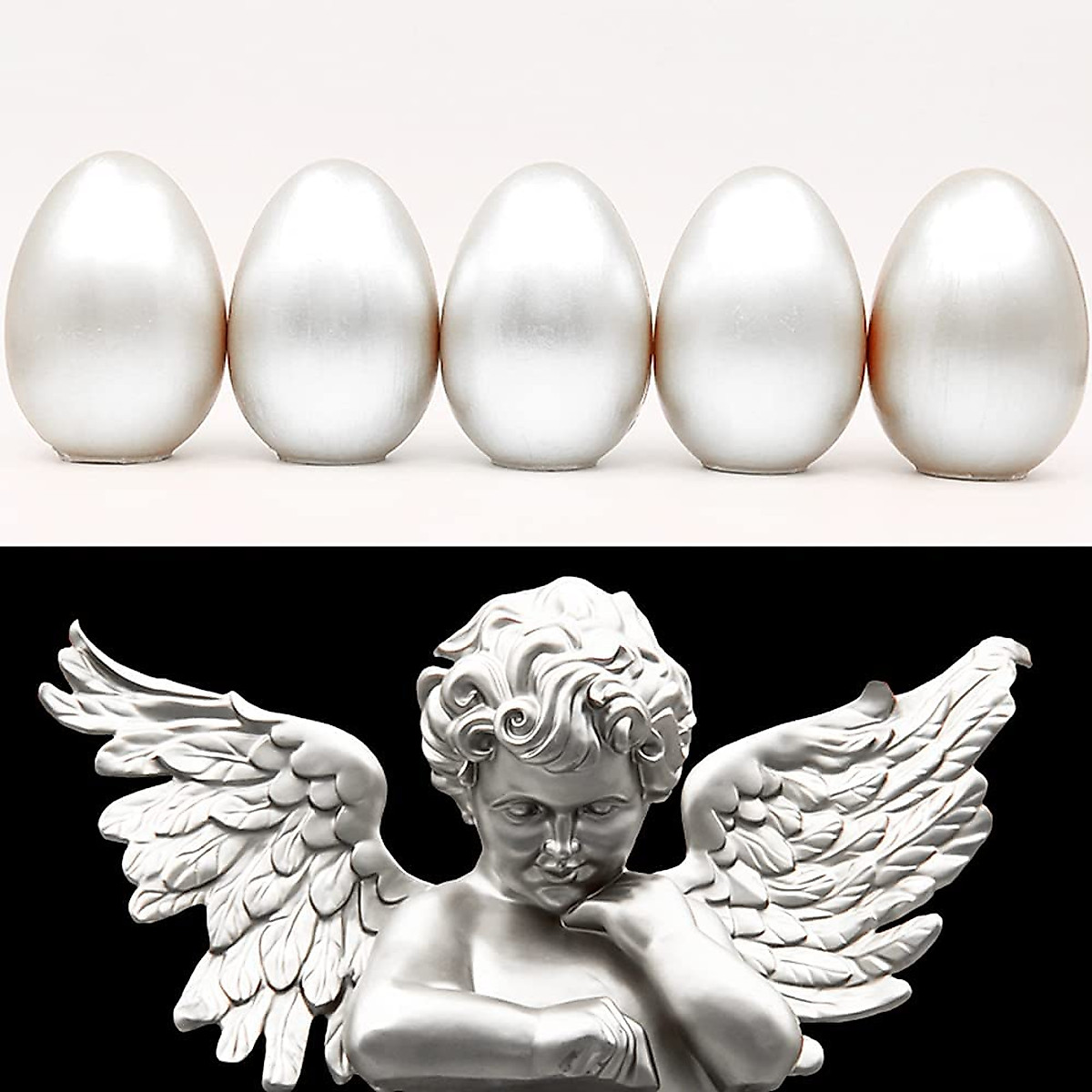 Acrylic Paint Metallic Gold, Non Toxic, Non Fading, 100ml Gold Leaf Paint for Art, Painting, Handcrafts, Ideal for Canvas Wood Clay Fabric Ceramic Craft Supplies