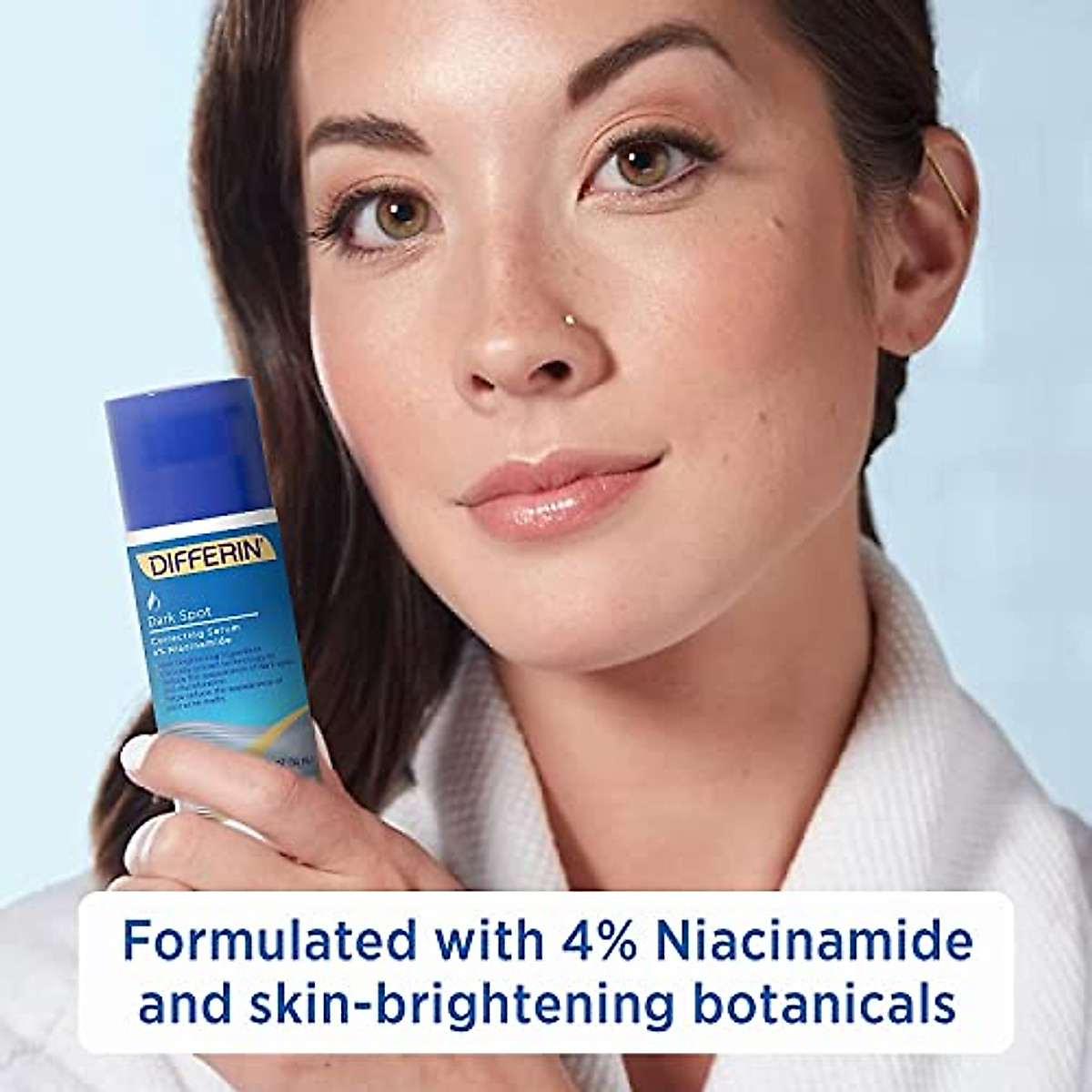 Differin Dark Spot Correcting Face Serum, Dark Spot Correcting Serum by the makers of Differin Gel, Gentle Skin Care for Acne Prone Sensitive Skin, 1 oz (Packaging May Vary)