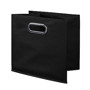 Niche Cubo Storage Set - 2 Cubes and 1 Canvas Bin- Truffle/Black