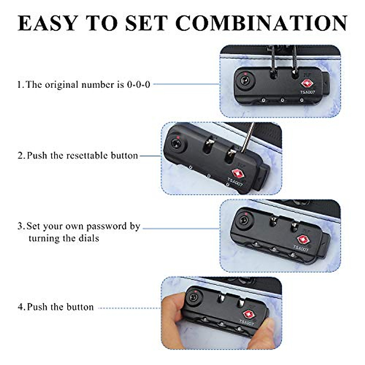 YEEFINE Smell Proof Bag with Combination Lock,Odor Proof Travel Bag PU leather for Cosmetic,Grinder,Herbs,Spices and travel stash storage (Green)