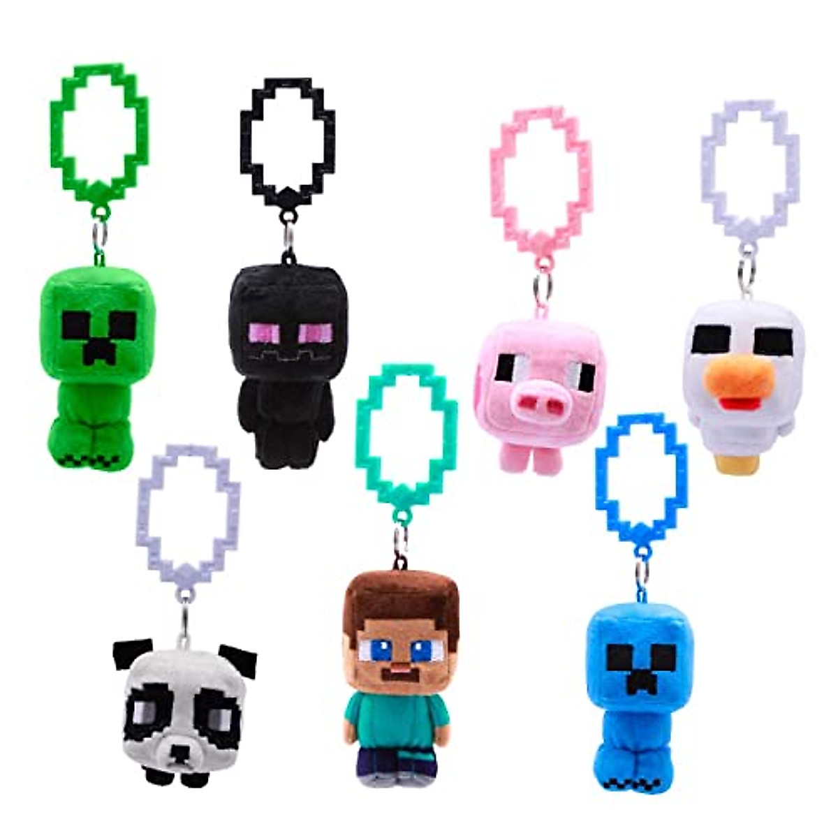 Just Toys LLC Minecraft Plush Backpack Hangers
