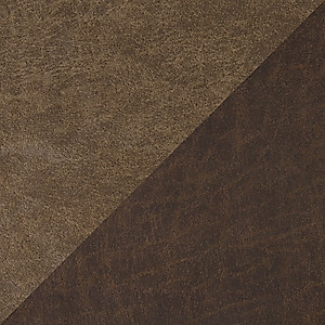 Lexicon Marianna Polished Microfiber Double Glider Reclining Loveseat, Brown