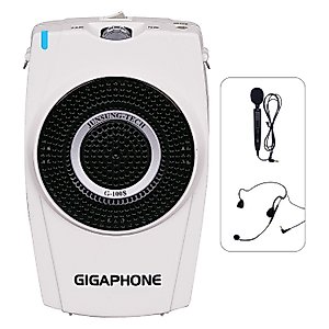 gigaphone G100S 30W Portable Voice Amplifier with Microphones