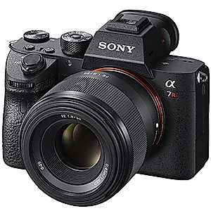 Sony a7R III Mirrorless Full Frame Camera Body + 50mm F1.8 FE Fast E-Mount Lens SEL50F18F ILCE-7RM3A/B Bundle with Deco Gear Backpack + Microphone + LED + Monopod and Accessories Kit