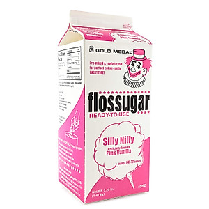 Gold Medal Mix & Match Cotton Candy Flossugar, 52 oz - 1/2 Gallon, 6 Pack