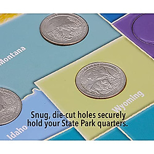 2010 Coin Set National Parks and Sites Quarter Album Coin Holder United States