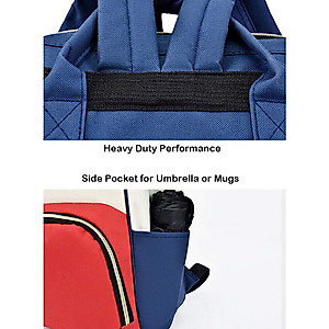 Magik Baby Bag Large Capacity Diaper Bag Multi-Function Waterproof Backpack Nappy (Blue)