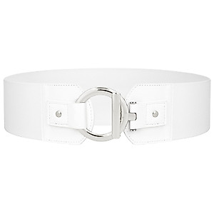 JASGOOD Women Wide Elastic Waist Belt Fashion Stretchy Dress Belt, Halloween Cosplay Belt