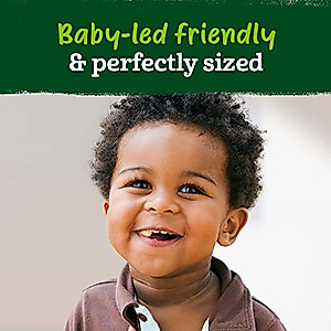 Gerber Organic Baby Food, Toddler, Plant-tastic, plantsYum Hearts, Lentil Banana Carrot Raspberry, 1.48 oz, Pack of 4