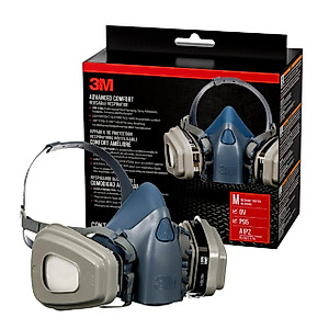 3M Professional Paint Respirator, Medium, N95, 7512PA1-A