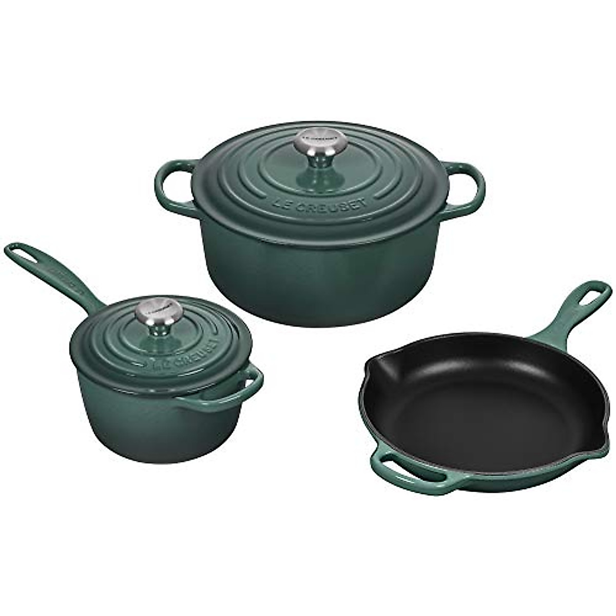Le Creuset Enameled Cast Iron Signature Cookware Set, 5 pc. , Artichaut