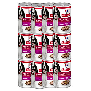 Hills Steak Dog Canning Food 370 Gr