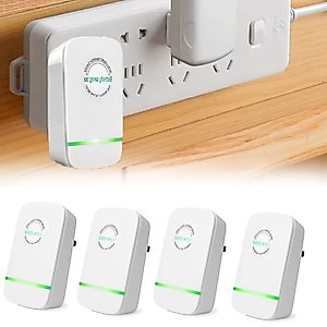 Power Saver Pro Energy Saver, Household Power Saver, Electricity Saving Box Household Office Market Device Electric Energy Saving Device, Electric Smart US Plug 90V-250V 30KW (4PC)