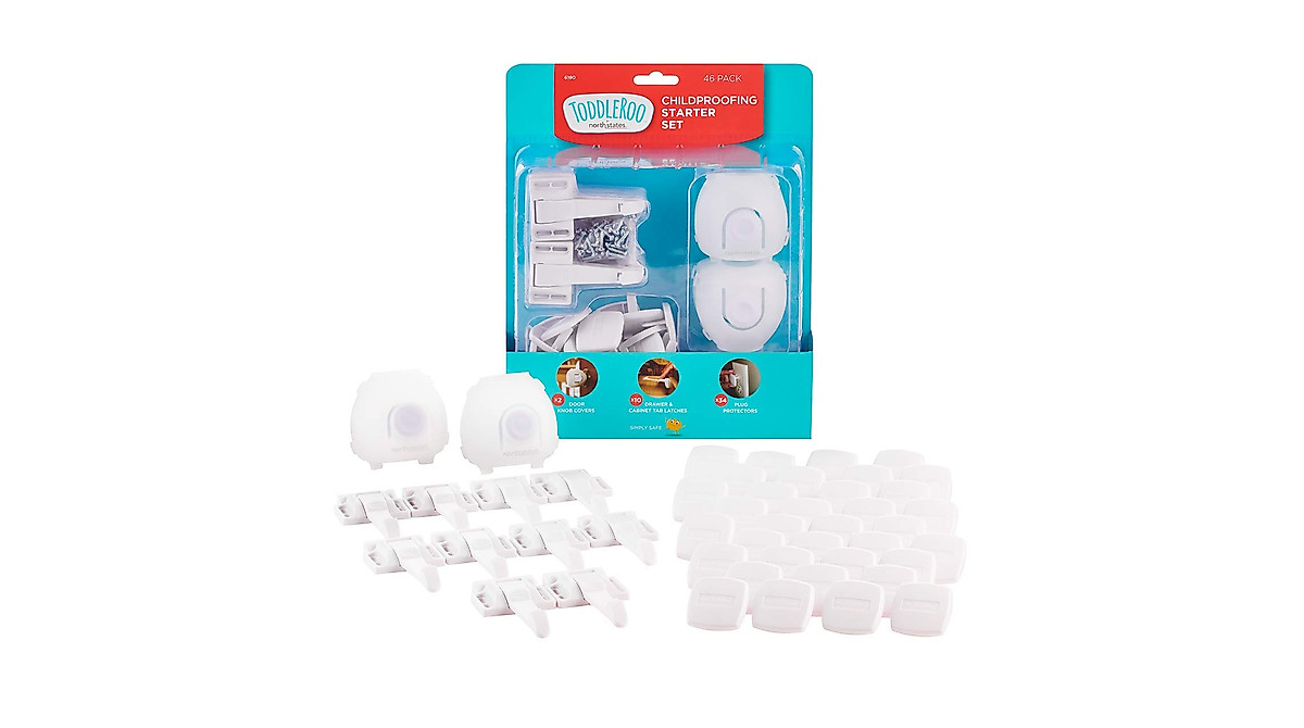 Toddleroo Childproofing Starter Kit - 46 Essential Pieces