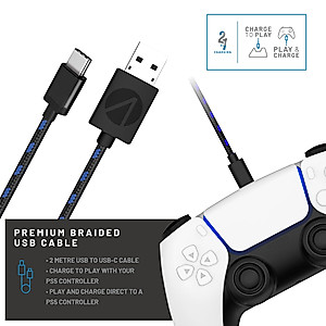 Stealth SP-C100 V Twin Charging Dock with Play & Charge Cable For PS5