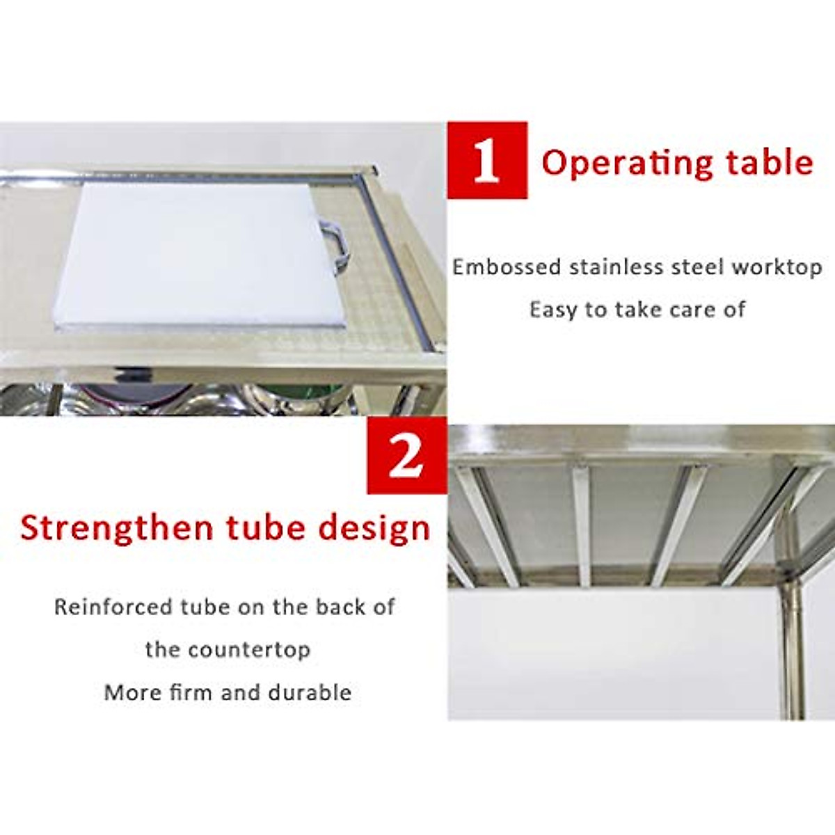 Outdoor sink Stainless-Steel Single Bowl Kitchen Utility Sink with Faucet & Drainboard, portable handwashing station laundry sink,outdoor camping sink station with hose hook up