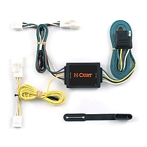 CURT 55486 Vehicle-Side Custom 4-Pin Trailer Wiring Harness, Fits Select Toyota RAV4