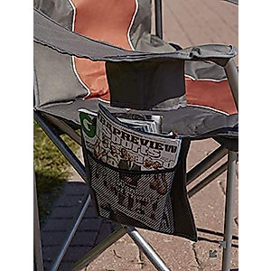 LivingXL 1,000-lb. Capacity Heavy-Duty Portable Chair Blue 1,000 lb