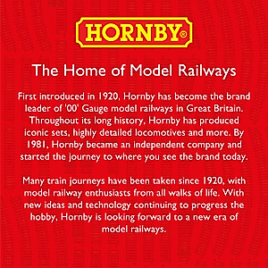 Hornby Santa's Express Christmas Toy Train Set R1248, Red, Blue & Yellow,3 years and over,16pcs