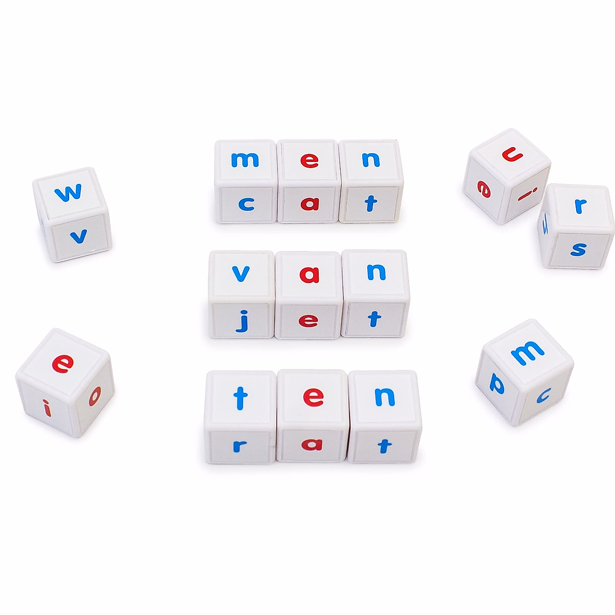 Junior Learning JL643 CVC Cubes, Multi