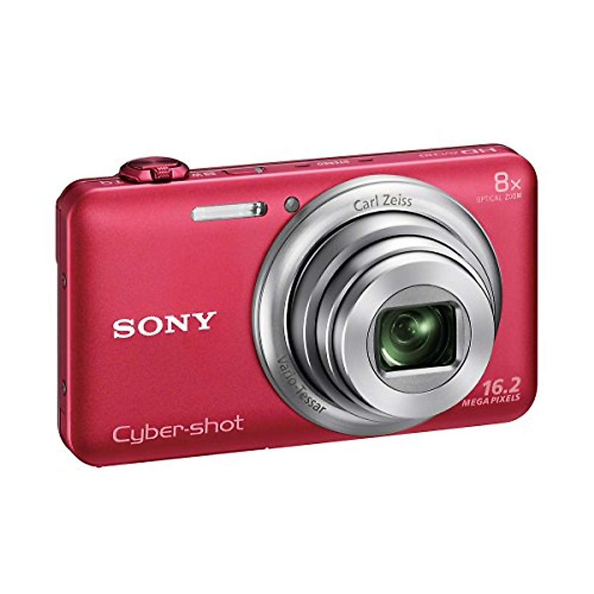 Sony DSC-WX80/R 16 MP Digital Camera with 2.7-Inch LCD (Red)