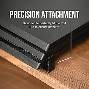 Glistco Simple Feet- Horizontal Stand/Feet Compatible with PlayStation 4 (Pro)