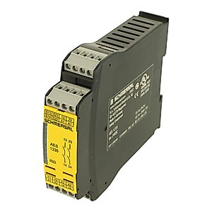 AES 1235 | AES1235 (24VDC) | 101170049 | SCHMERSAL Guard Door Monitor, 24VDC, 2 Safety Contacts, 2 Signalling OUTPUTS, IP40