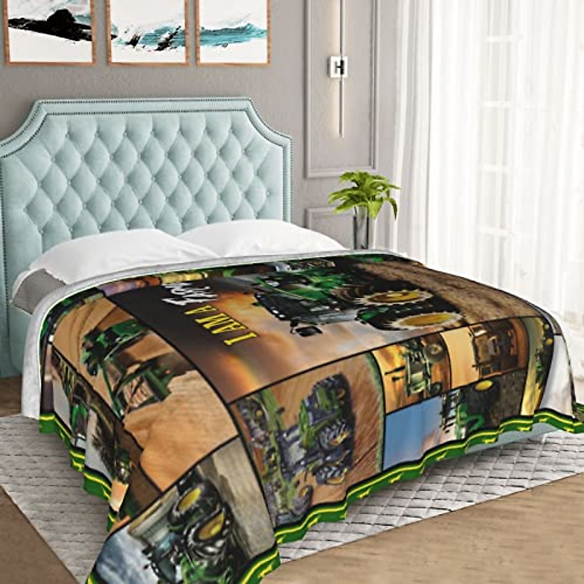 Flannel Fleece Throw Blanket Microfiber Softest Super Soft Fluffy Bed Plush Blanket Throw, Sofa Luxury Fuzzy Cozy Couch Blanket for All Seasons VATINSITOK