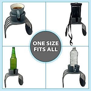 Silicone Anti-Spill Pool Drink Holder - Outdoor Cup Holder for Inflatable Pool, Above Ground Pool, Hot Tub, Jacuzzi - Multifunctional Hot Tub Accessory