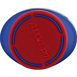 Aleve PM Caplets, Fast Acting Sleep Aid and Pain Relief for Headaches, Muscle Aches, Non-Habit Forming 220 mg Naproxen Sodium and 25 mg Diphenhydramine HCl Capsules, 80 count