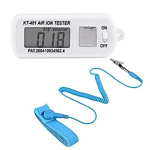 Oumefar 1 PCS Mini Car Air Ion Tester Meter Counter for Negative Air Ion Generator with LCD Display