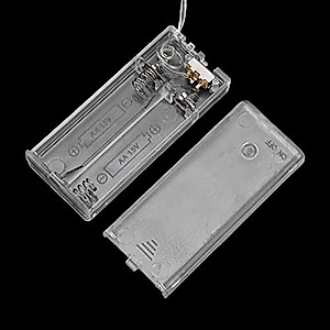 CUTULAMO Decorative Lights, Warm Light Plastic LED String Light Decorative String Lamp for Homes Gardens, Courtyards